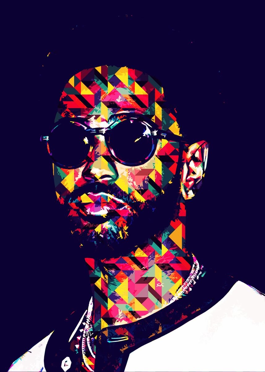 'Big Sean' Poster, picture, metal print, paint by SA KE | Displate