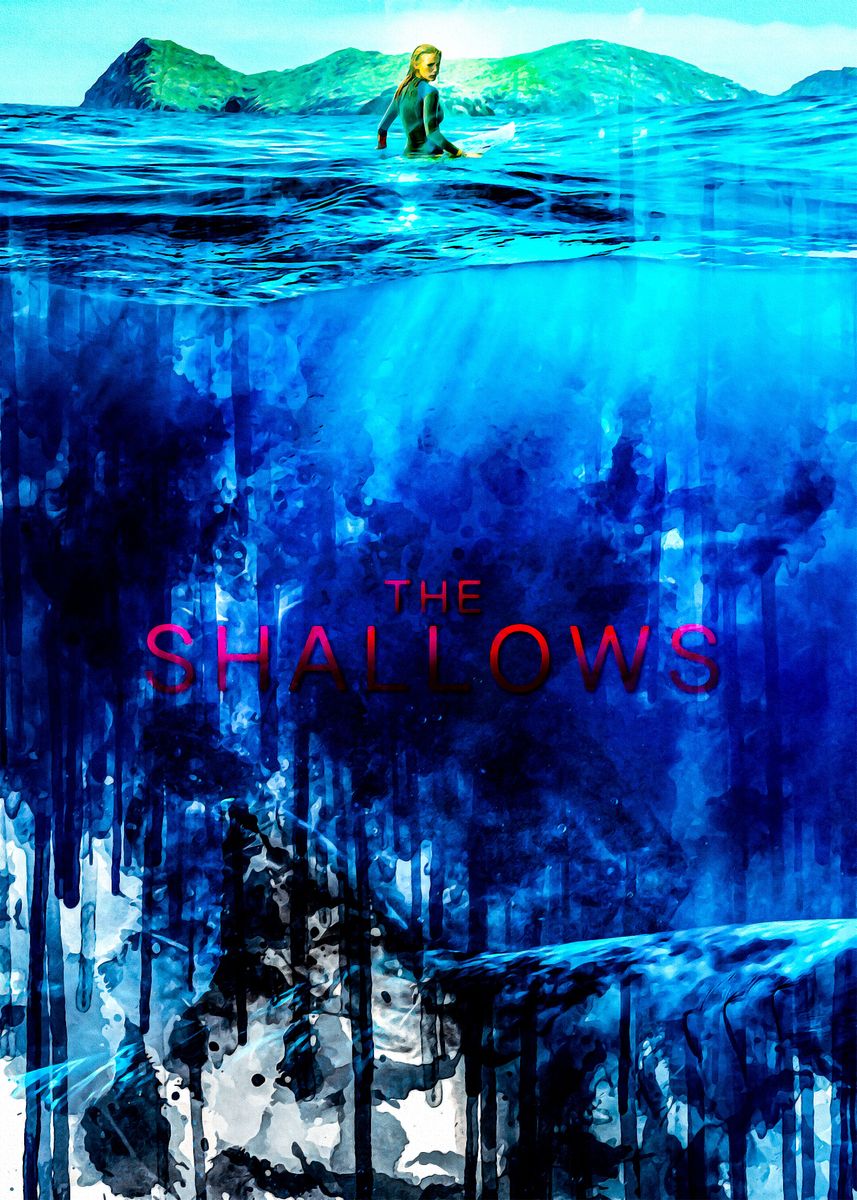 'The Shallows 2' Poster, picture, metal print, paint by Kaye Luca ...