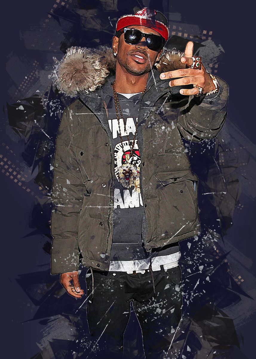 'Big Sean' Poster, picture, metal print, paint by Pierre Yeldell | Displate