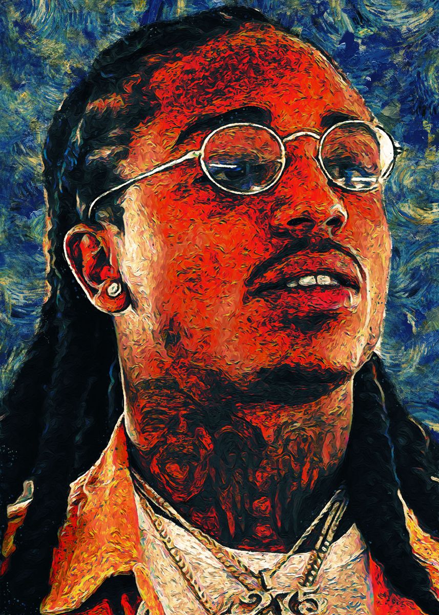 'Jacquees' Poster, picture, metal print, paint by ru ke | Displate