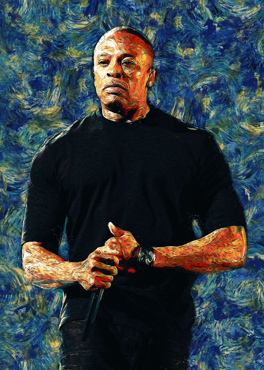'Dr Dre' Poster, picture, metal print, paint by TI KI | Displate