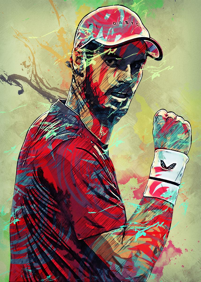 'ANDY MURRAY' Poster, picture, metal print, paint by MoveUp | Displate