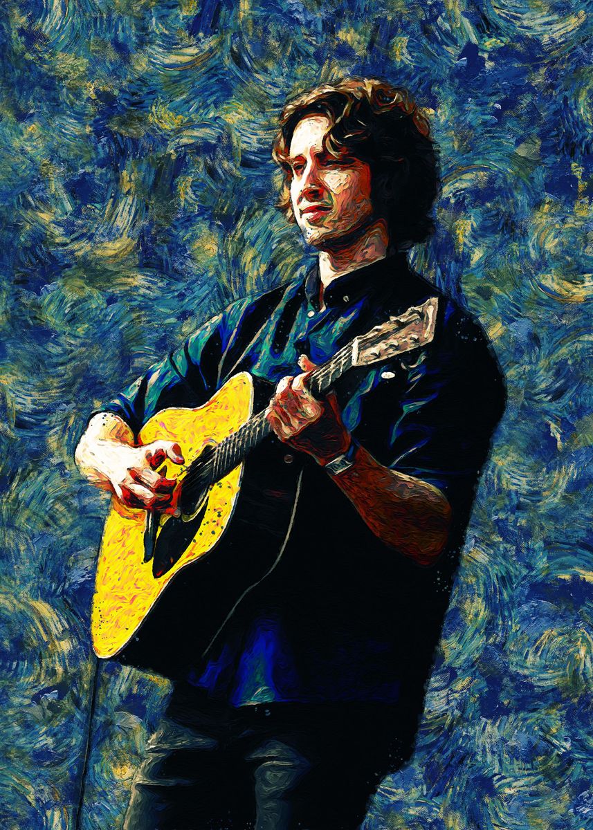 'Dean Lewis' Poster, picture, metal print, paint by TI KI | Displate