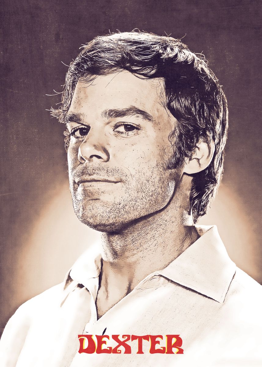 'Dexter' Poster by Anxhela Sufa | Displate