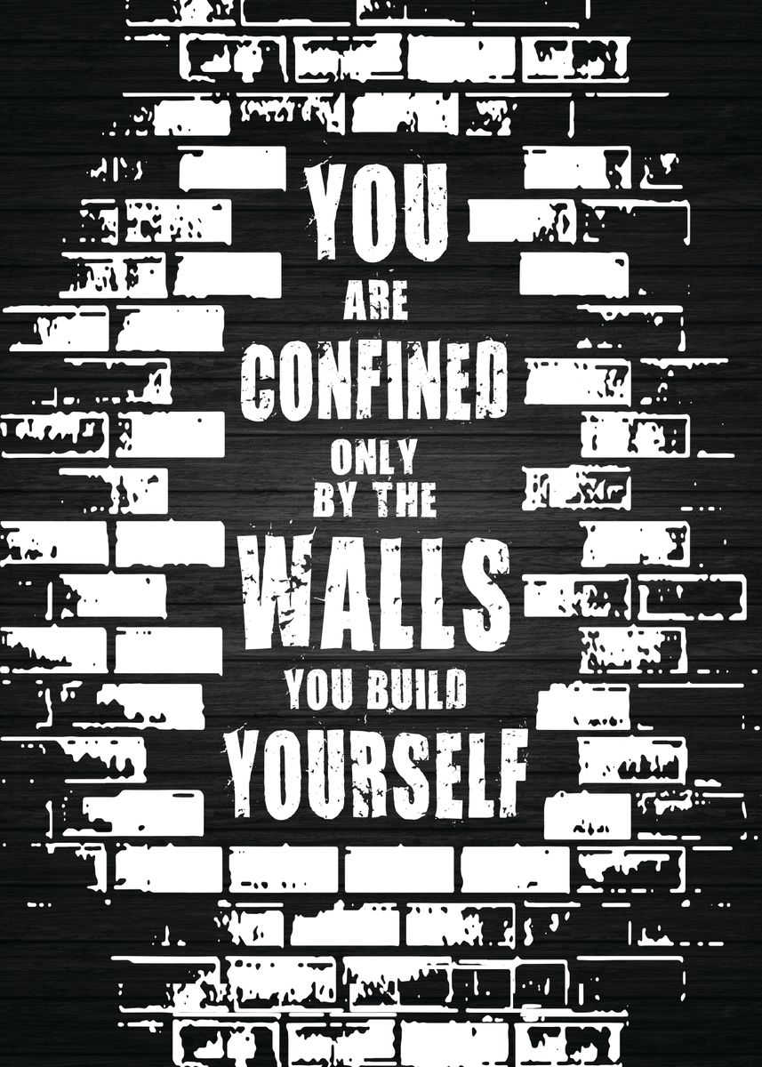 'Hit The Wall' Poster by CHAN | Displate