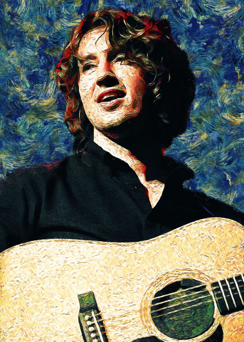 'Dean Lewis' Poster, picture, metal print, paint by TI KI | Displate