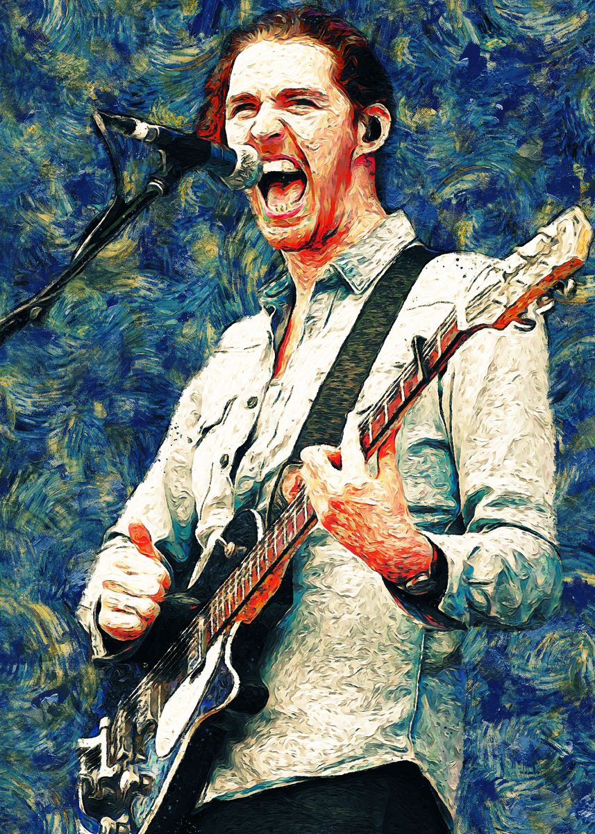 'Hozier' Poster by ru ke | Displate