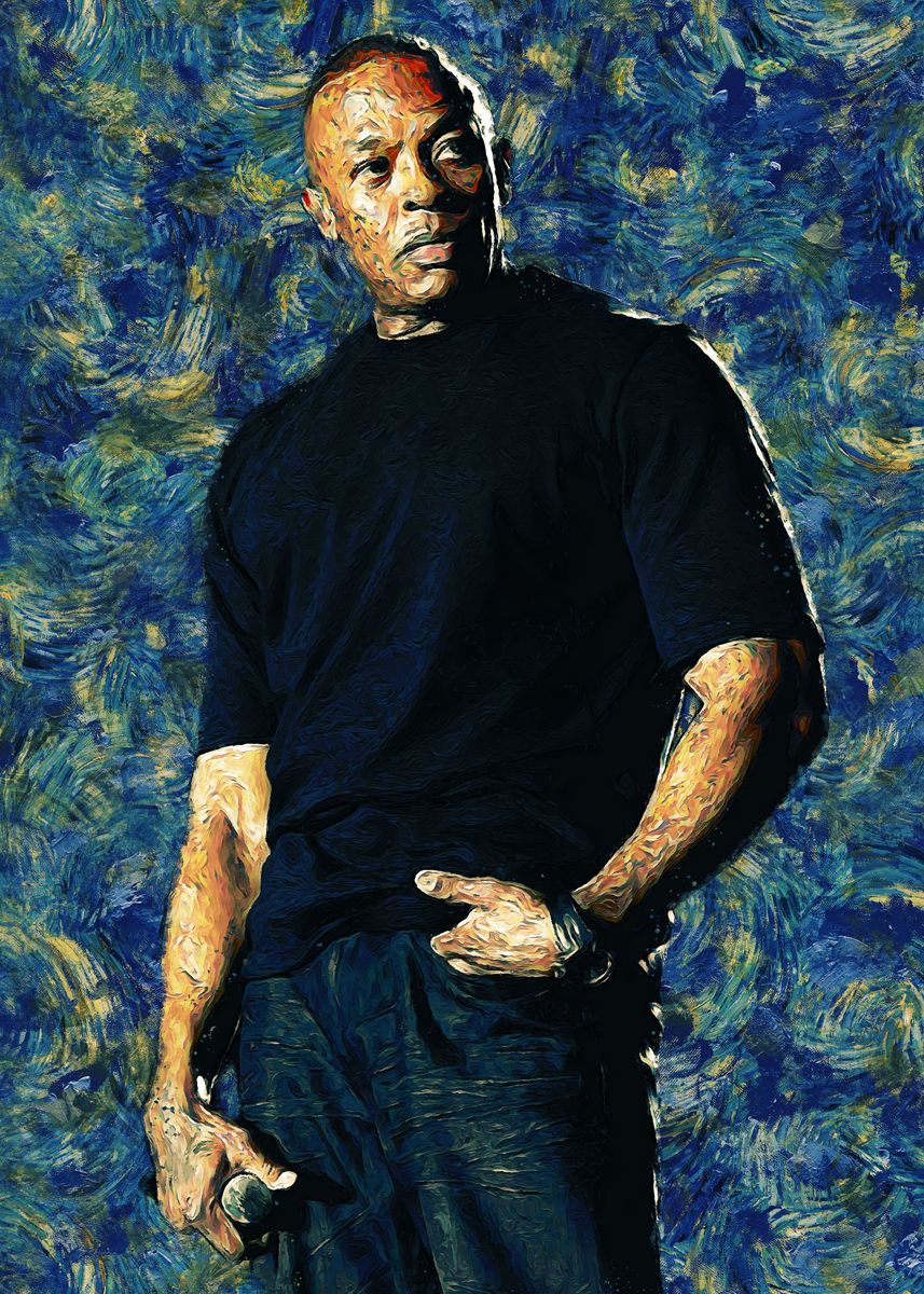 'Dr Dre' Poster, picture, metal print, paint by TI KI | Displate