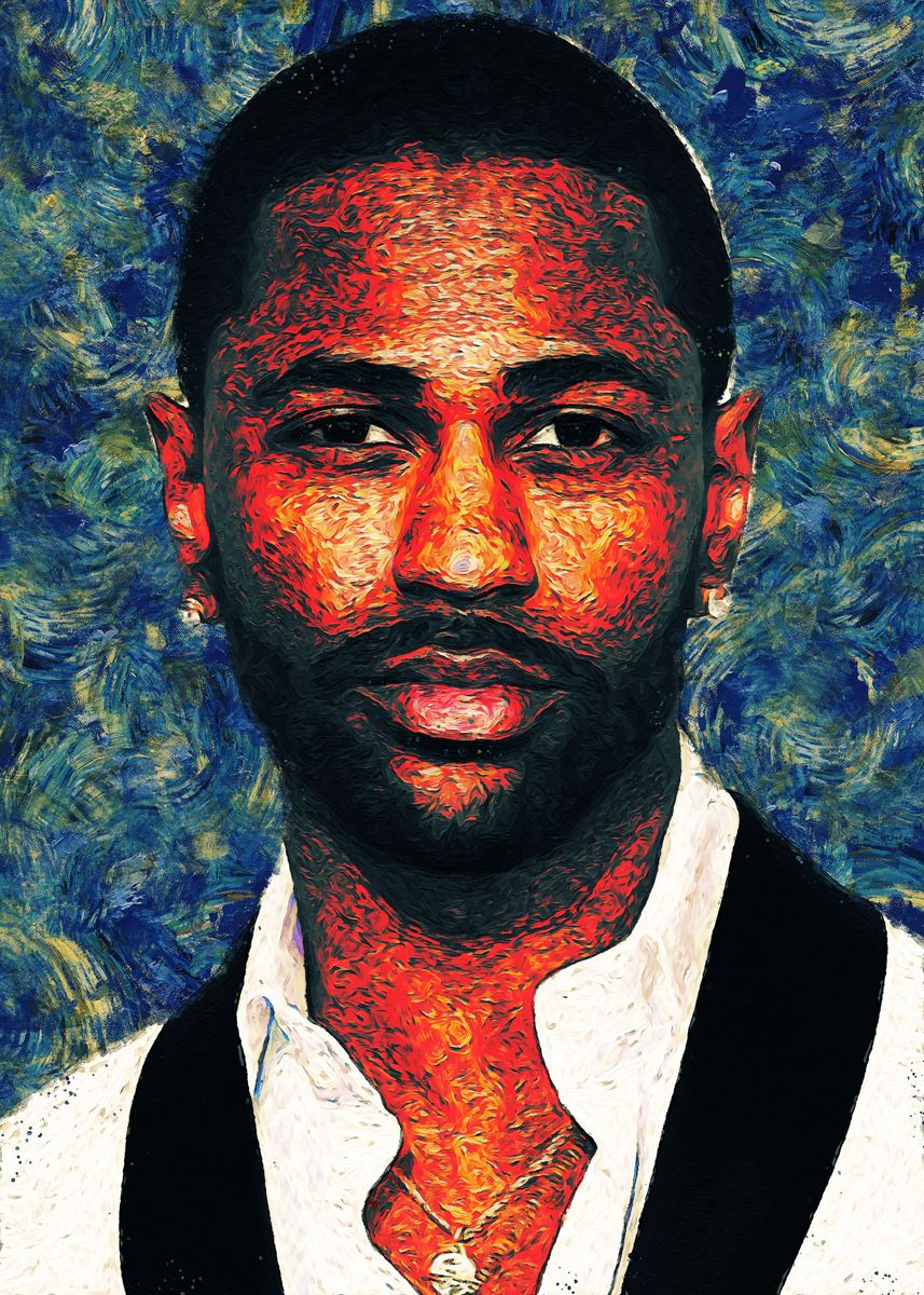 'Big Sean' Poster, picture, metal print, paint by SA KE | Displate