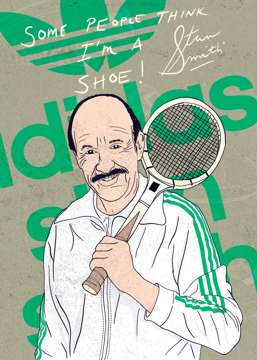 'Stan Smith' Poster, picture, metal print, paint by Lutfi Ardiansyah ...