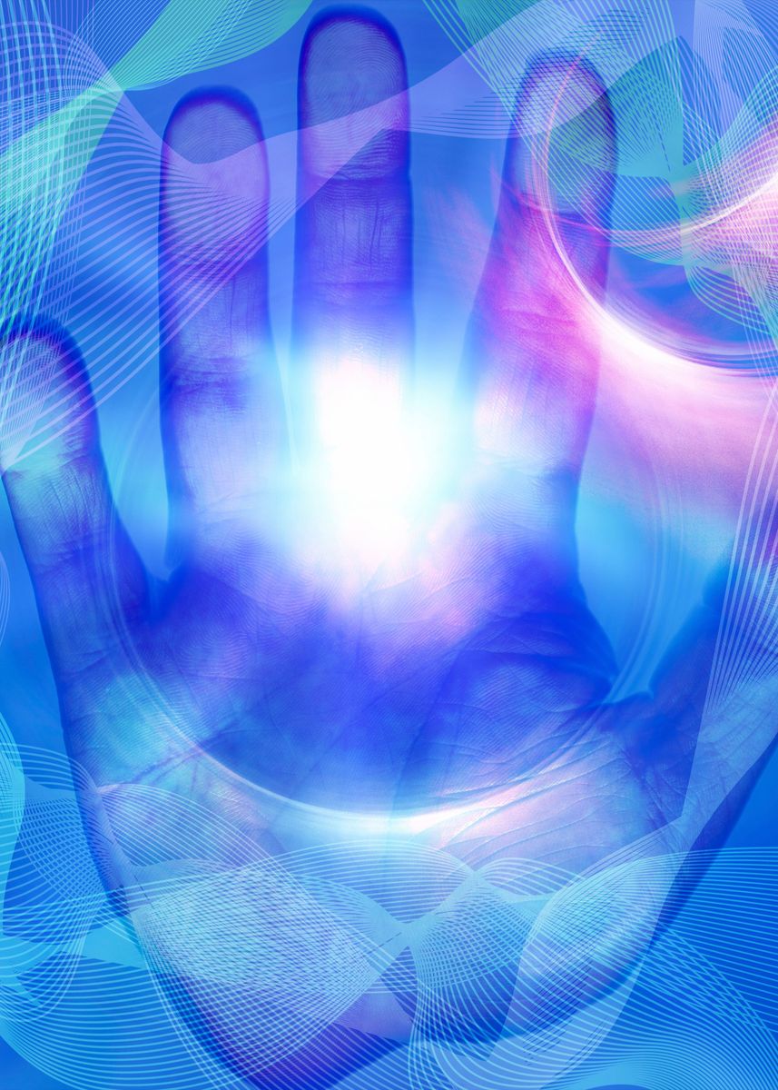 'Light in hand' Poster by Bruce Rolff | Displate