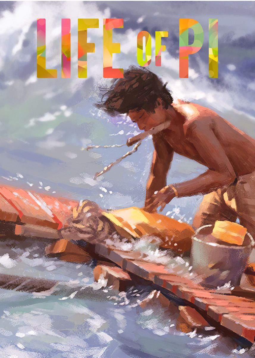 'Life Of Pi' Poster, picture, metal print, paint by Marco olivera ...