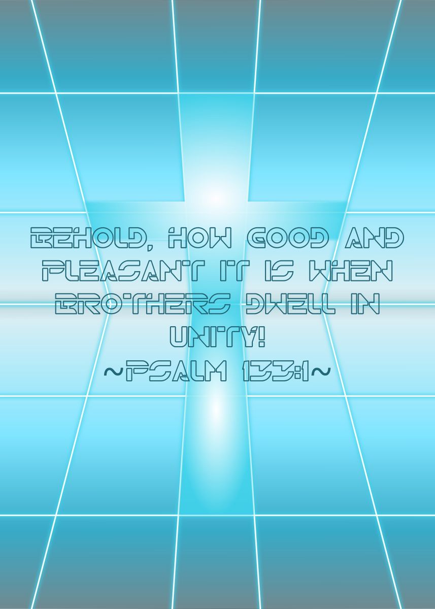 'Psalm' Poster, picture, metal print, paint by Josh B | Displate