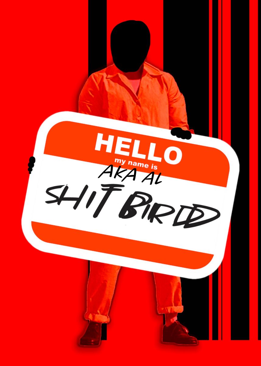 'Shit Bird' Poster, picture, metal print, paint by Alyssa Maurer | Displate