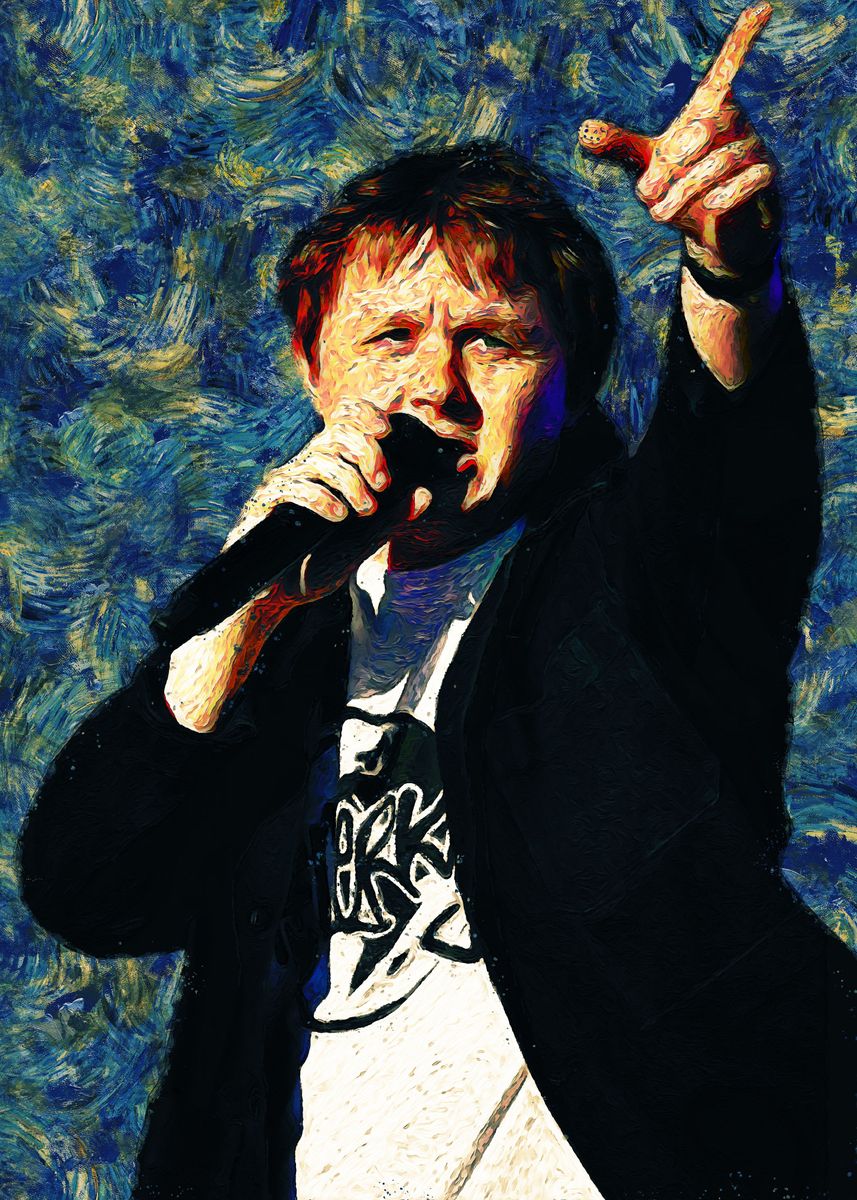 'Lewis Capaldi' Poster, picture, metal print, paint by SA KE | Displate