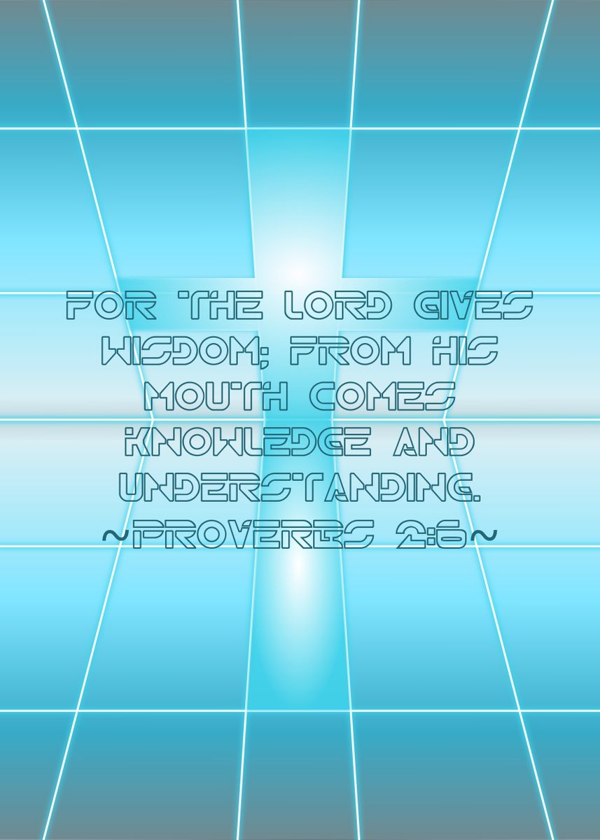 'Proverbs' Poster, picture, metal print, paint by Josh B | Displate