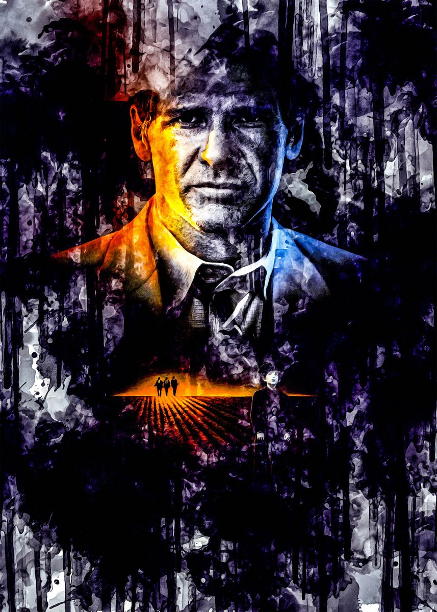 'Witness' Poster, picture, metal print, paint by Kaye Luca | Displate