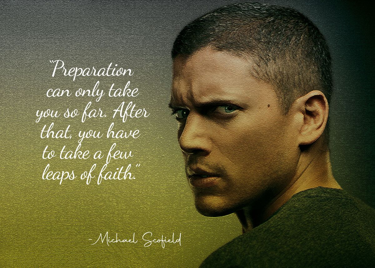 'Michael Scofield' Poster by Anxhela Sufa | Displate