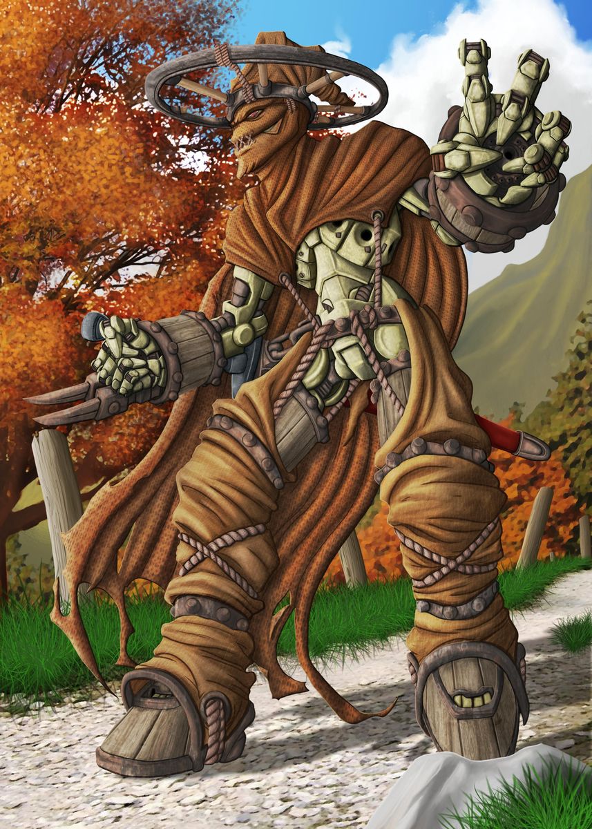 'Autumn Gold' Poster, picture, metal print, paint by Lupan Anbros ...