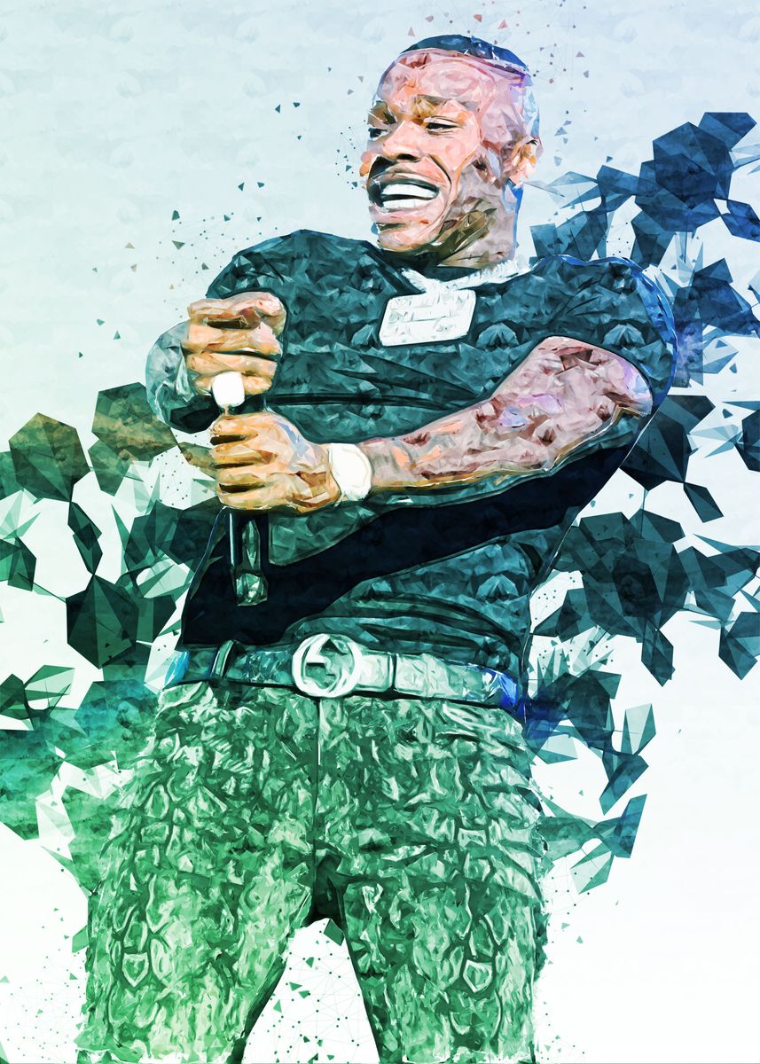 'DaBaby' Poster, picture, metal print, paint by Hipolito Wendorf | Displate