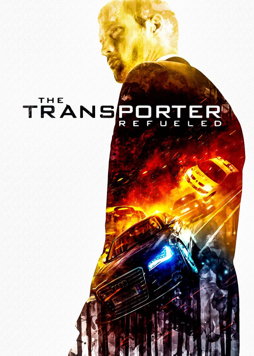 'The Transporter Legacy 1' Poster, picture, metal print, paint by ...