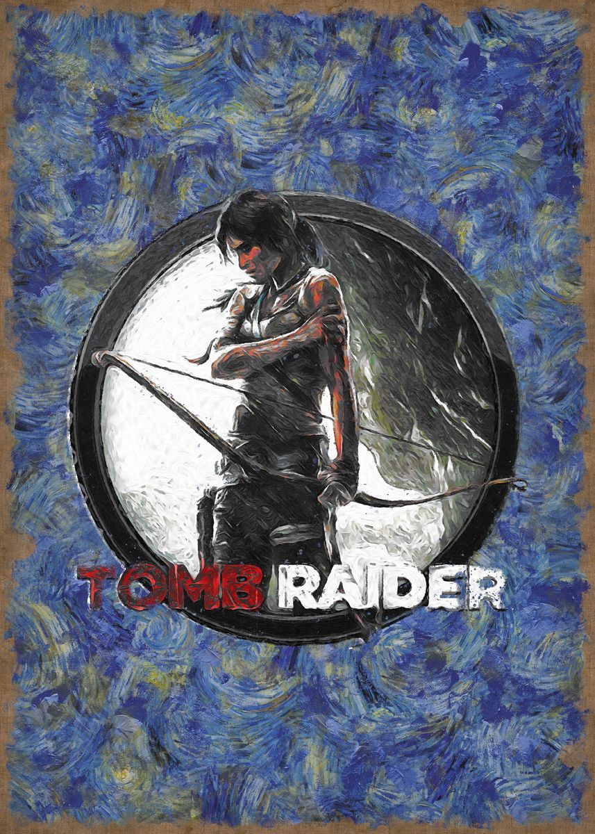 'Tomb Raider' Poster by Animal Posters | Displate