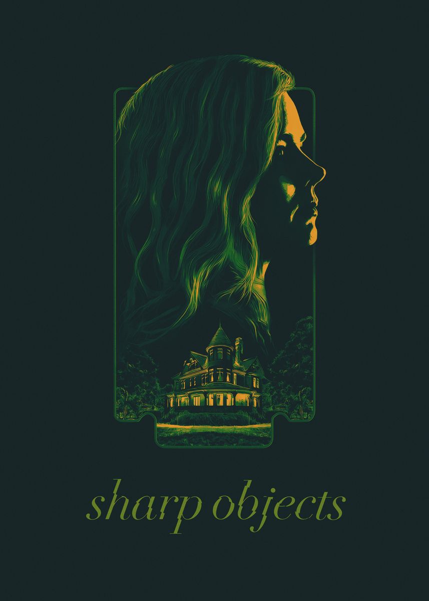 'Sharp Objects' Poster, picture, metal print, paint by Sorin Ilie ...
