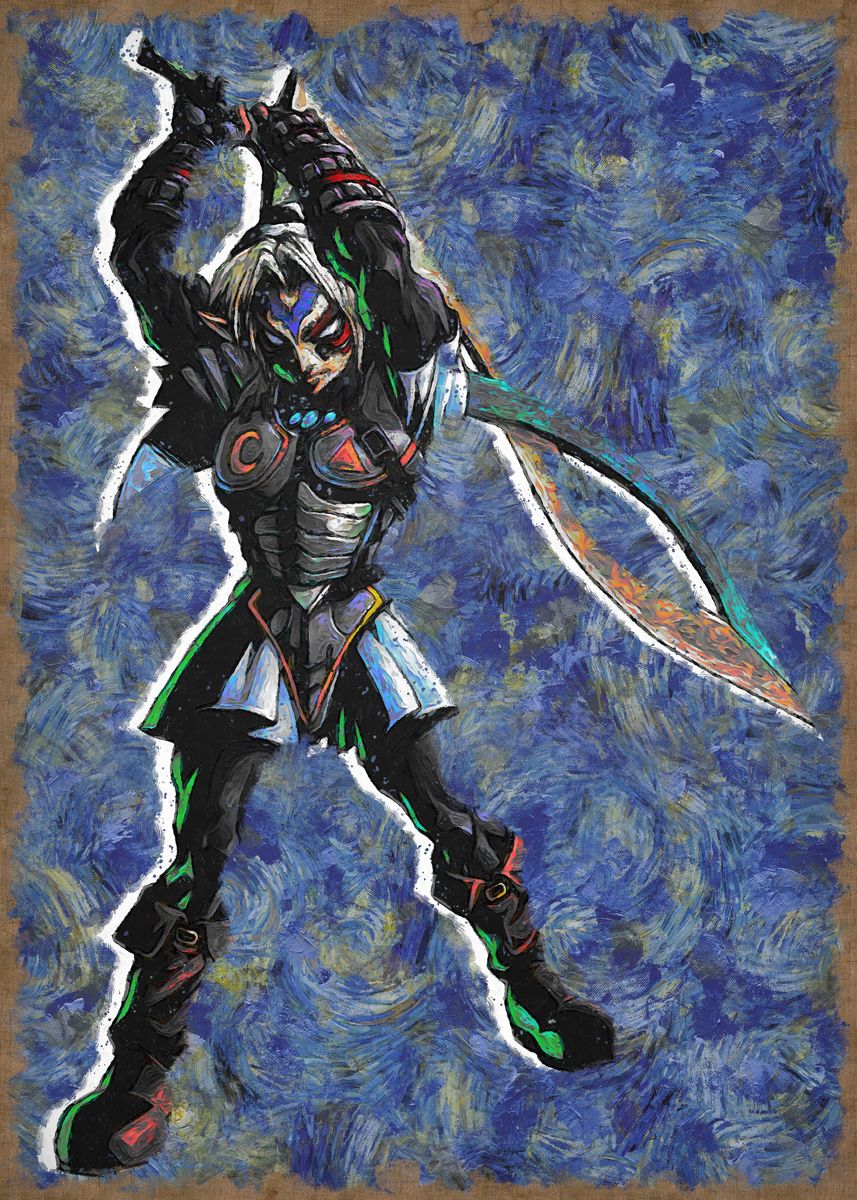 'The Legend of Zelda' Poster, picture, metal print, paint by Numia ...