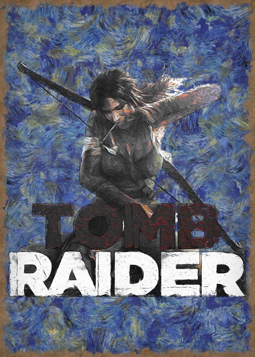 'Tomb Raider' Poster by Animal Posters | Displate