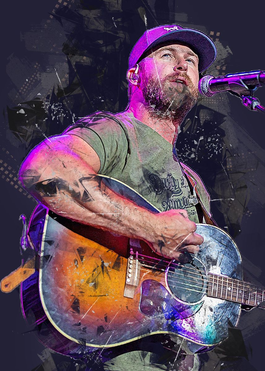 'Riley Green' Poster, picture, metal print, paint by Franklin Ruben ...