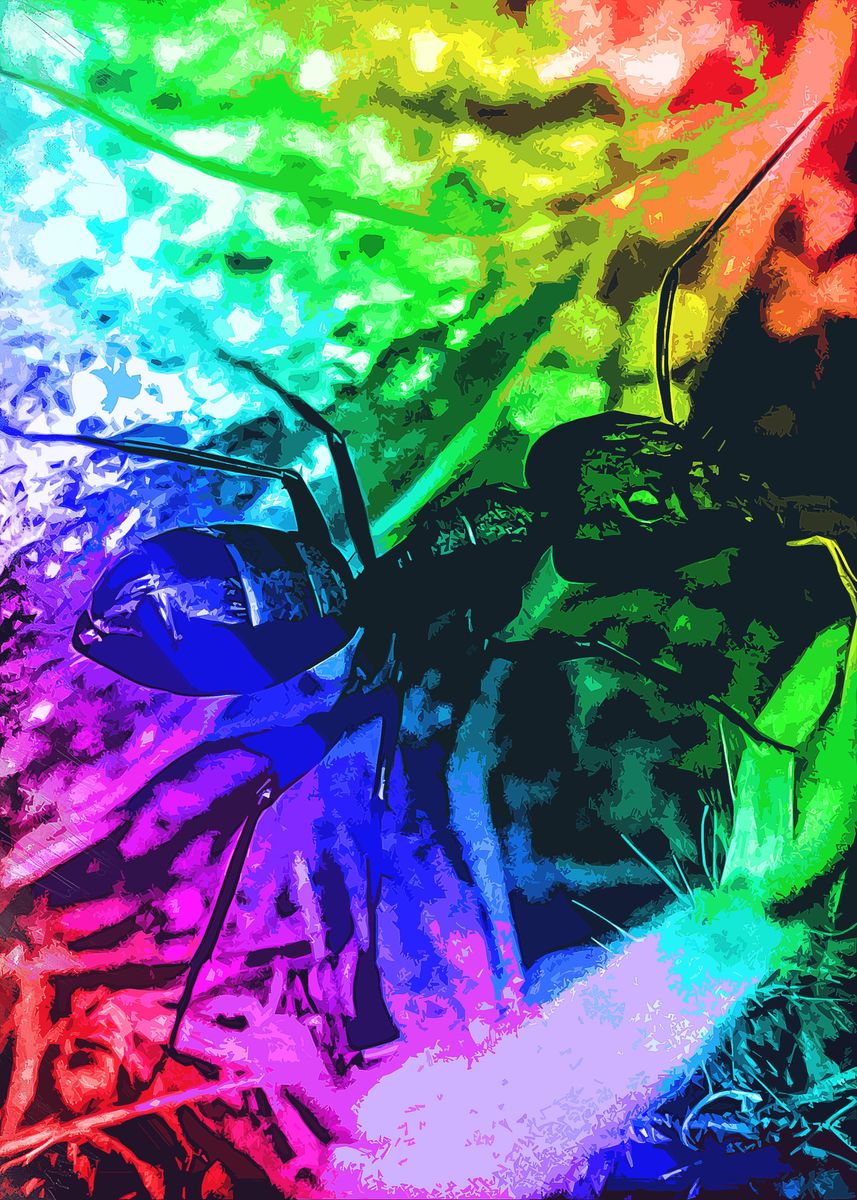 'Ant' Poster by Haruka Studio | Displate