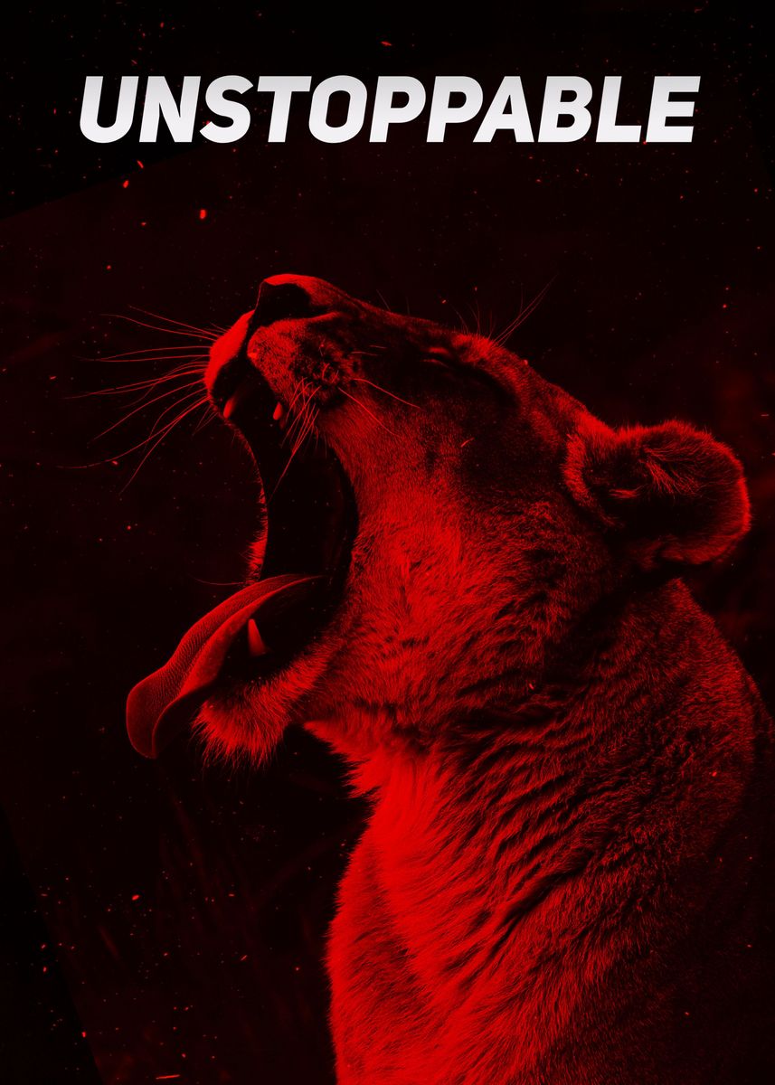 'UNSTOPPABLE' Poster by Pixel Nation | Displate