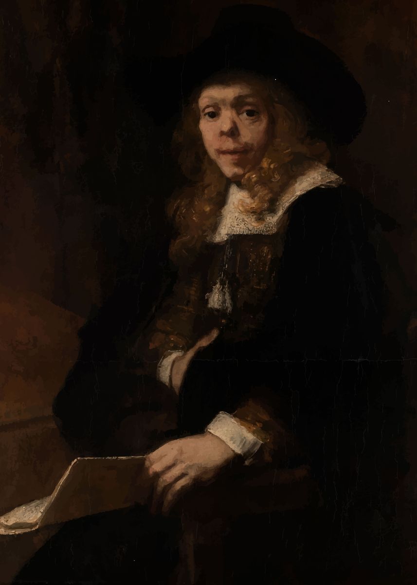 'Portrait of Gerard ' Poster by ArtGallery | Displate