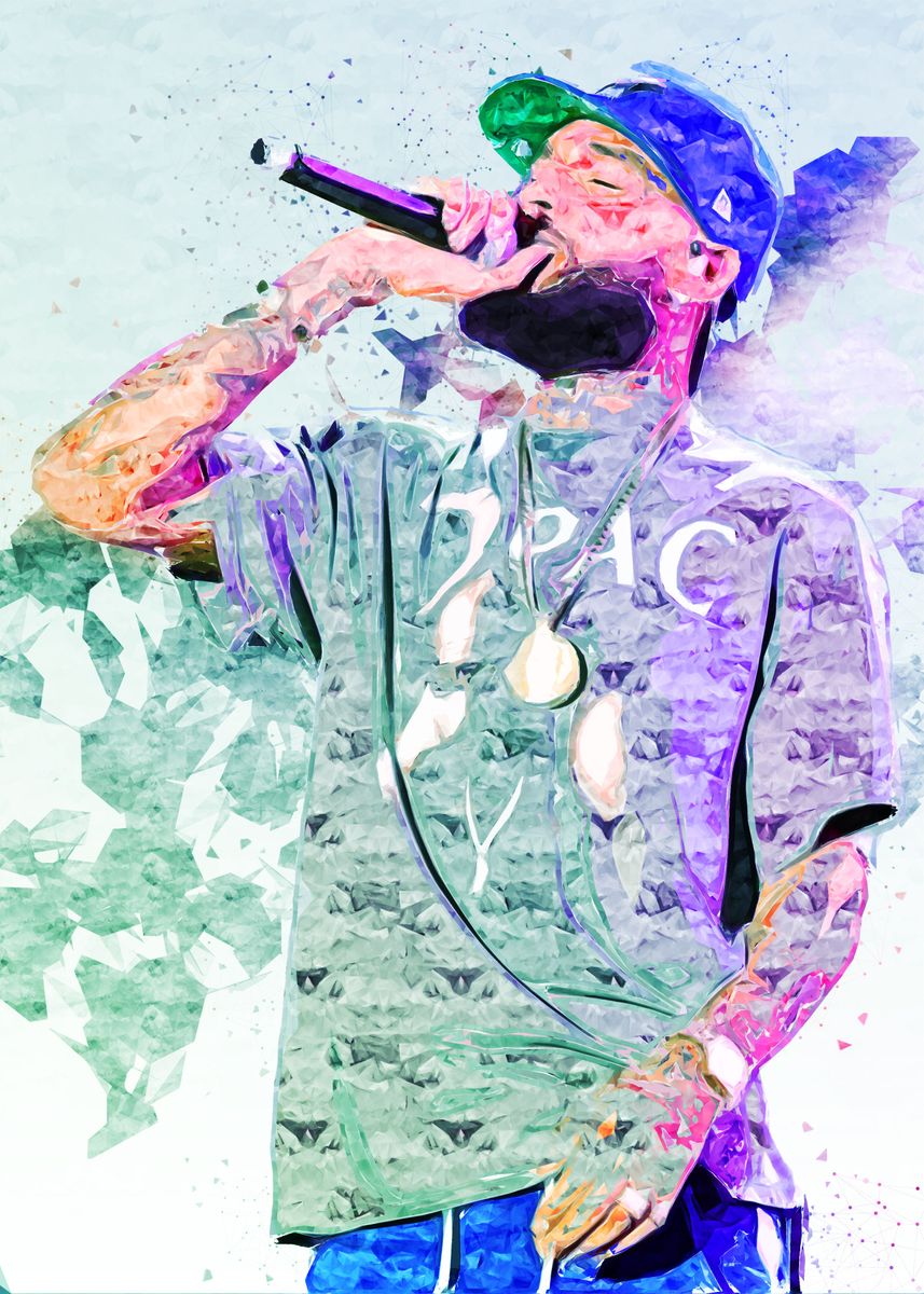 'Nipsey Hussle' Poster, picture, metal print, paint by Hipolito Wendorf ...