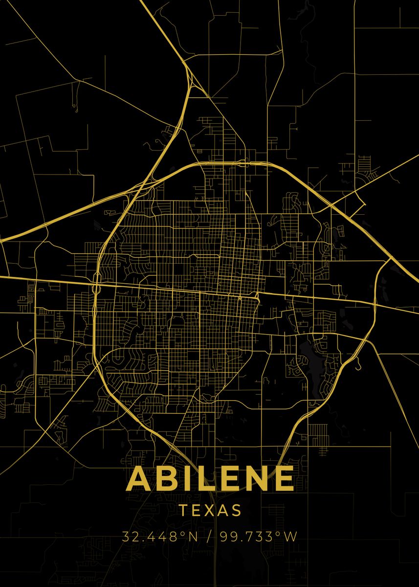'Abilene Texas' Poster by Conceptual Photography | Displate
