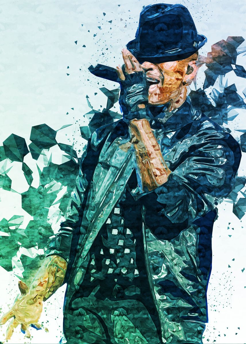 'NeYo' Poster, picture, metal print, paint by Hipolito Wendorf | Displate