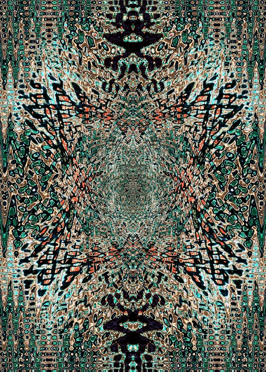 'Symmetrical Balance' Poster by Athar Art House | Displate