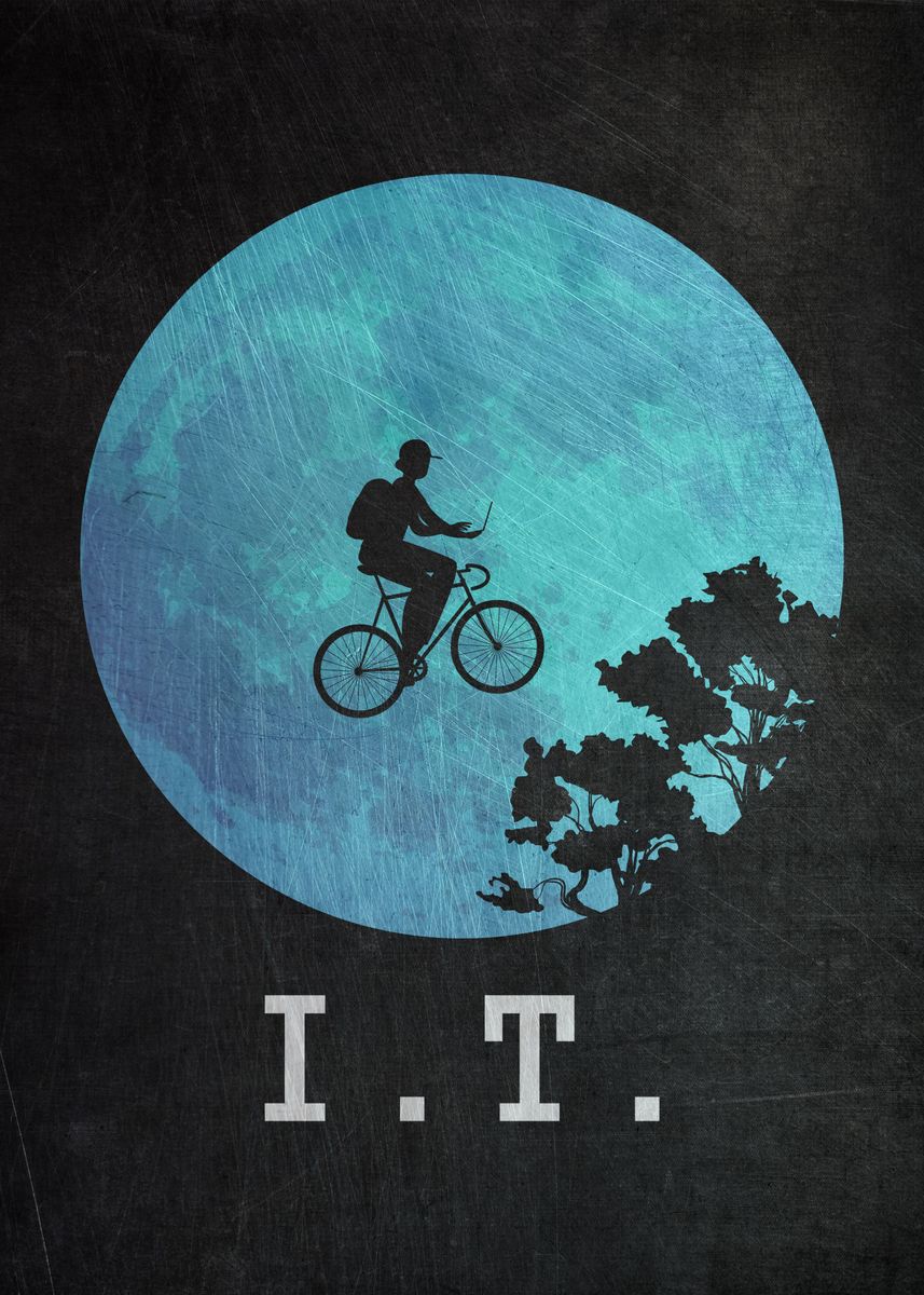 'IT ' Poster, picture, metal print, paint by PosterWorld | Displate