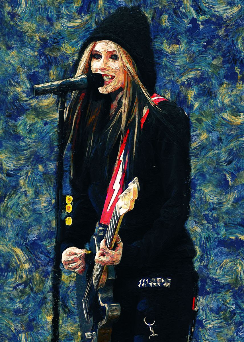 'Avril Lavigne' Poster by TI KI | Displate