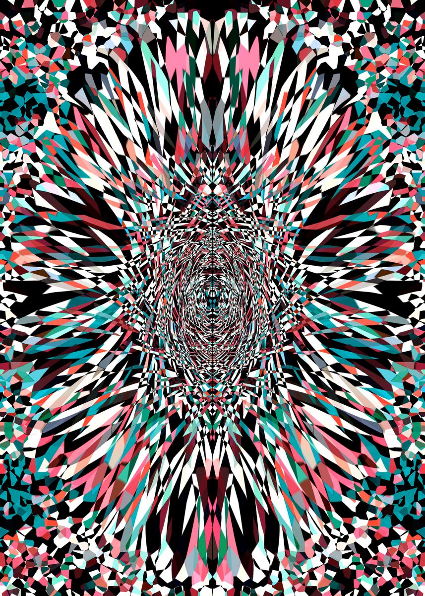 'Shredded' Poster by Athar Art House | Displate