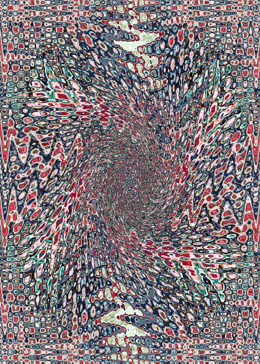 'Geometric Inception' Poster by Athar Art House | Displate