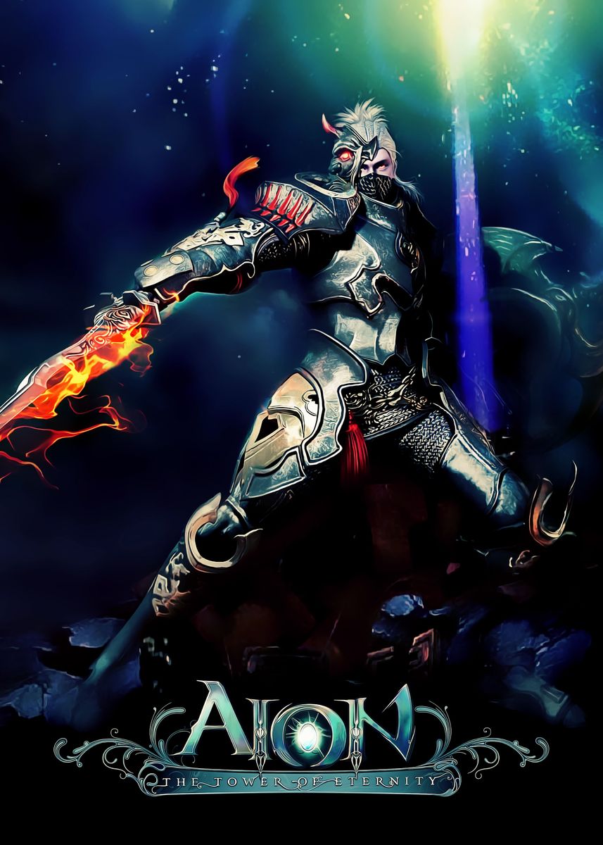'Aion video game' Poster, picture, metal print, paint by agung art ...
