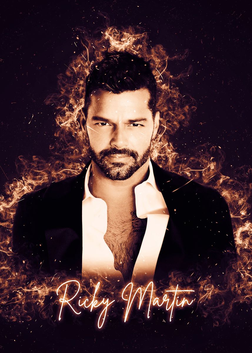 'Ricky Martin handsome' Poster by andims37 | Displate