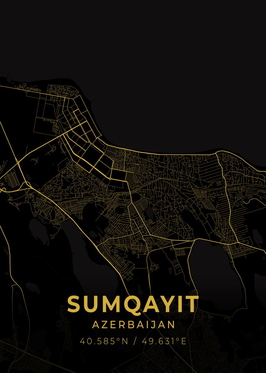 'Sumqayit Azerbaijan' Poster by Conceptual Photography | Displate