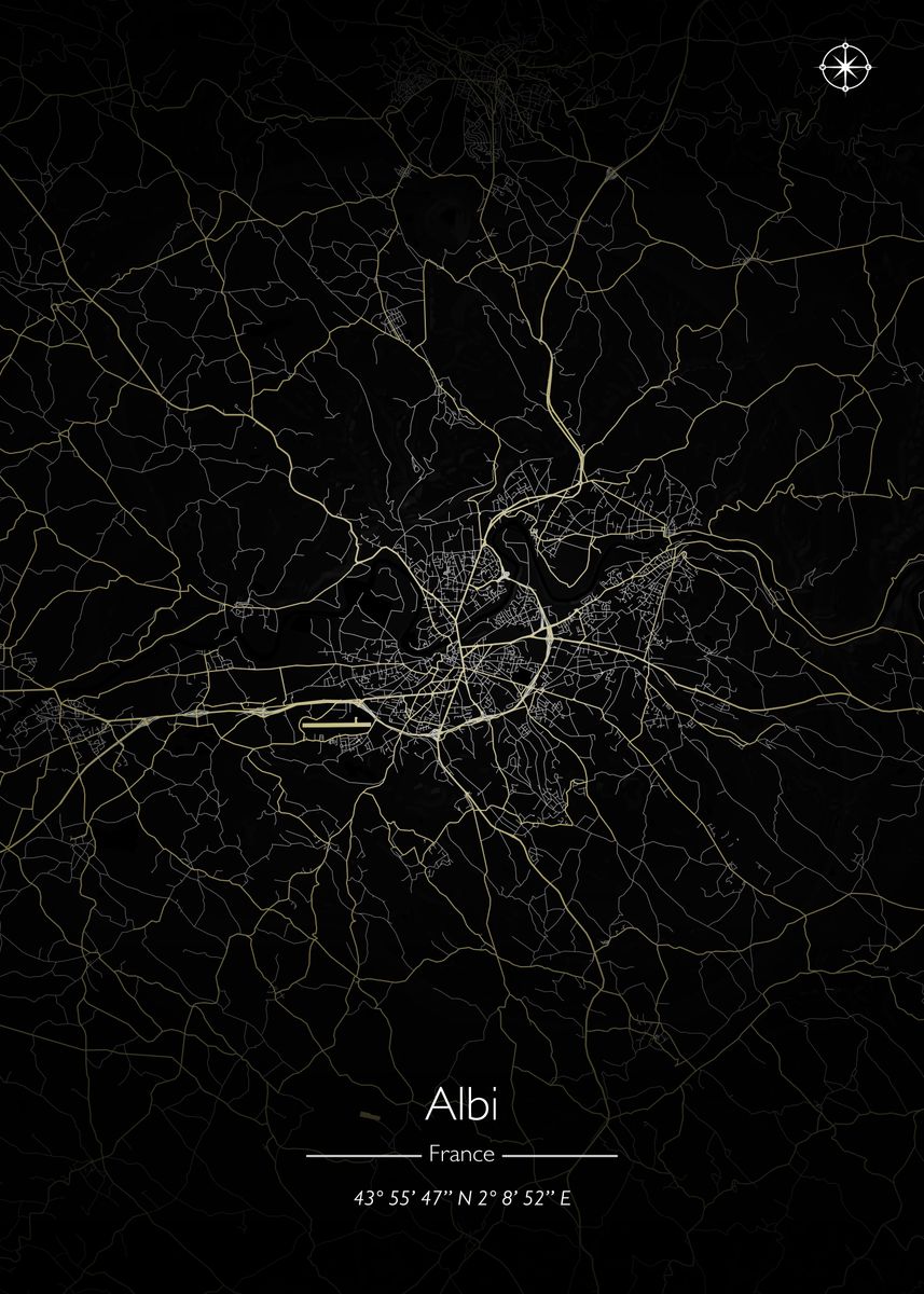 'Albi' Poster by MaPetiteVille com | Displate