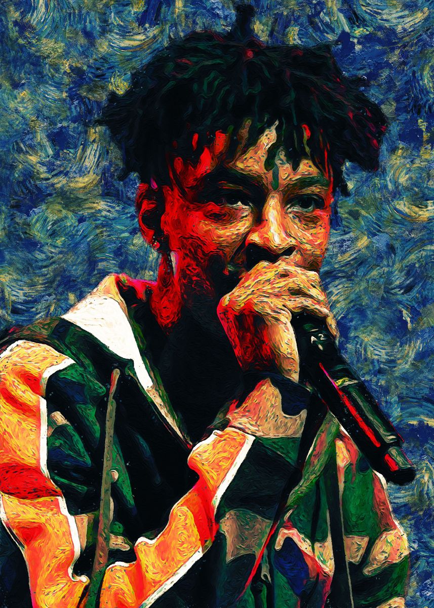 '21 Savage' Poster, picture, metal print, paint by TI KI | Displate