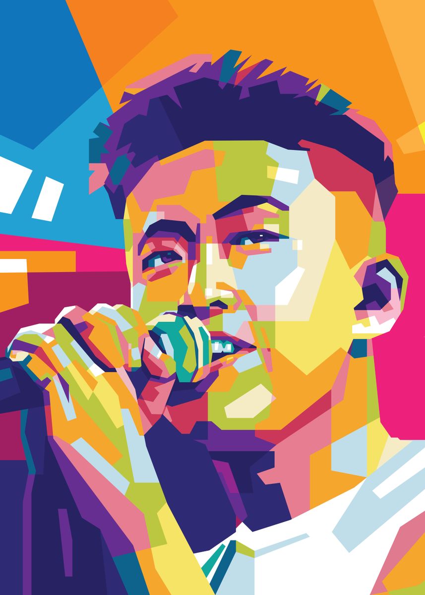 'Rich Brian' Poster by Gilang Bogy | Displate
