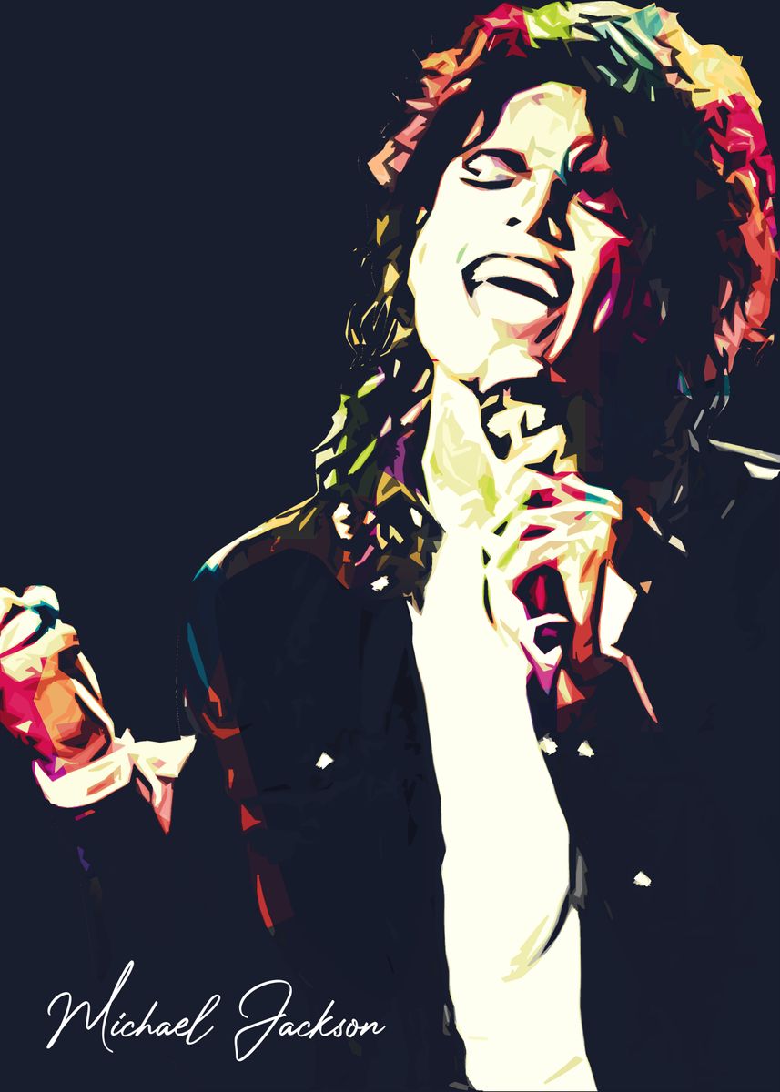 'Michael Jackson' Poster by Creative Shop | Displate