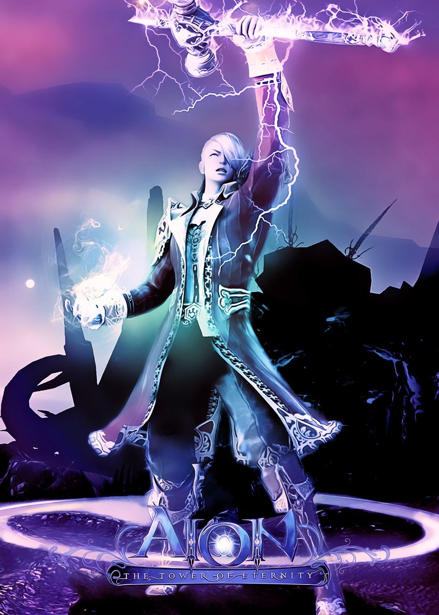 'Aion video game' Poster, picture, metal print, paint by agung art ...