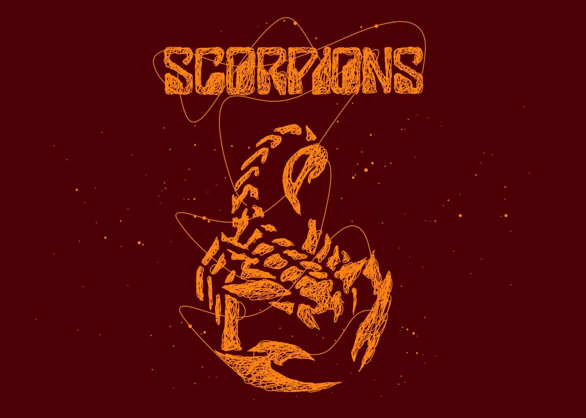 'Scorpions Germany Symbol' Poster by erwin saputra art | Displate